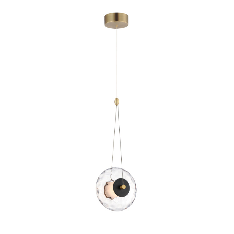ET2 E24031 Amulet 1-lt 9" LED Pendant | E24031-24BKNAB | ET2 | LBC Lighting