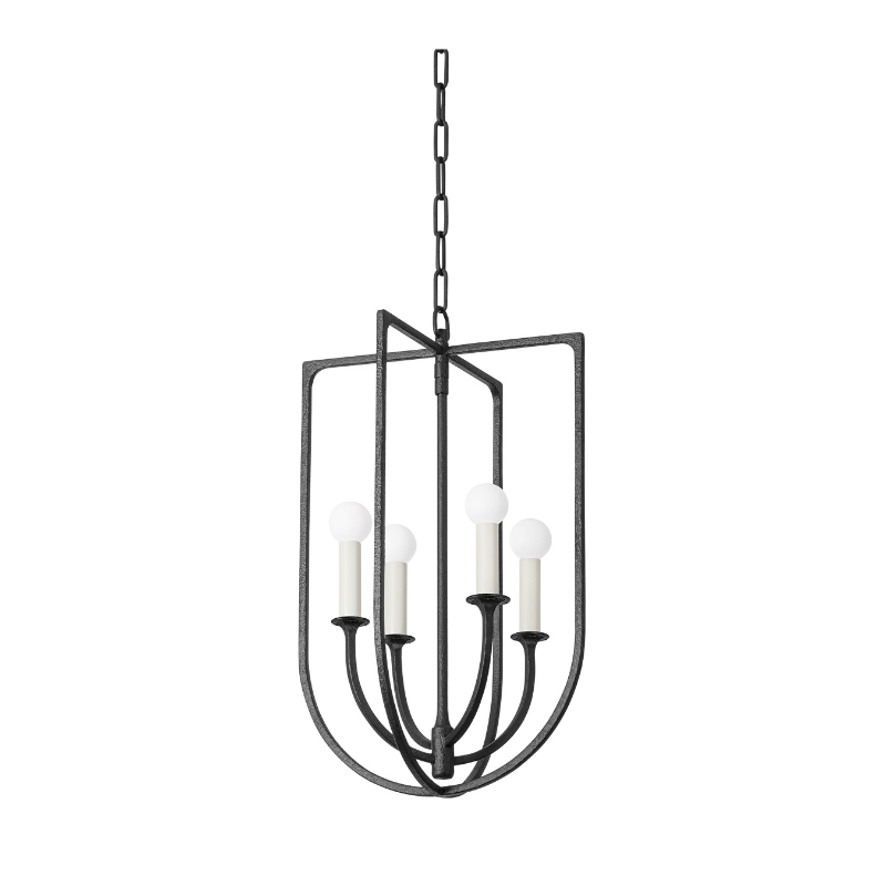 Troy F3214 Kael 4-lt 14" Lantern | F3214-BI | Troy Lighting | LBC Lighting