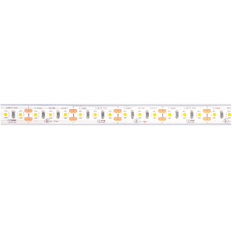 Core LSEW-300 16-ft Eco Series Outdoor Flexible LED Strip, 3W/ft., 12V ...