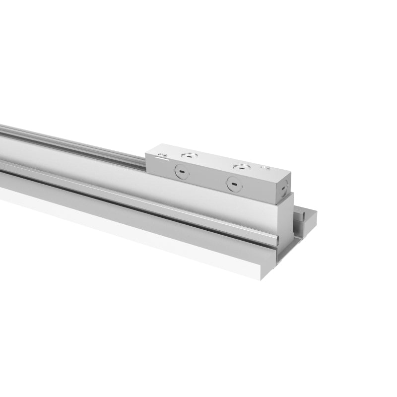 WAC S2CG304 Ventrix 4-ft Recessed Grid Channel with Feed End, 9/16 Lay ...