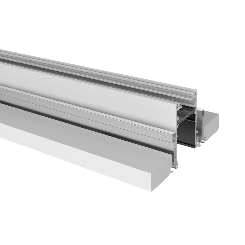WAC S2CG505 Ventrix 5-ft Recessed Grid Channel Extension, 9/16 Slot ...