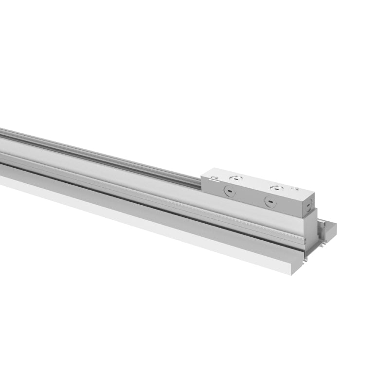 WAC S2CG506 Ventrix 6-ft Recessed Grid Channel with Feed End, 9/16 Slot ...