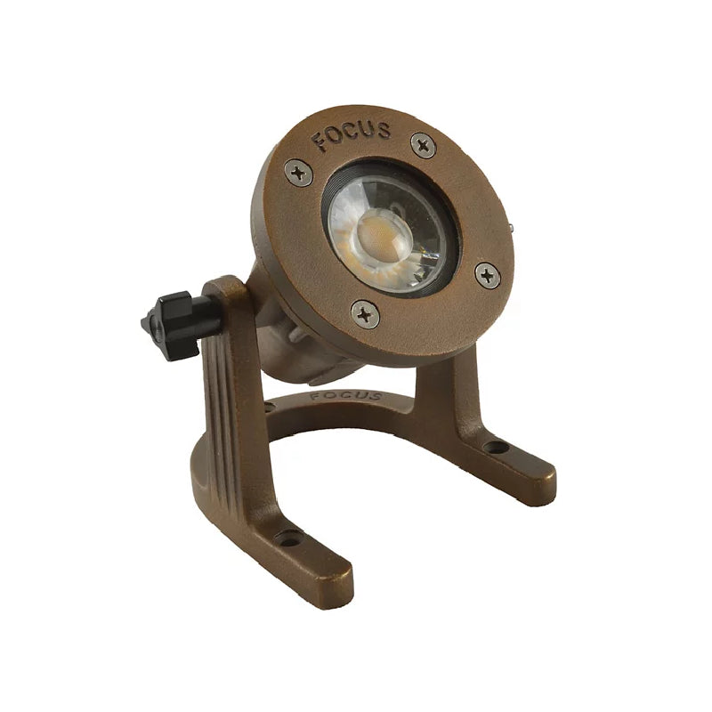 Focus Industries SL33 3W LED Underwater Light with Aiming Bracket, 12V ...