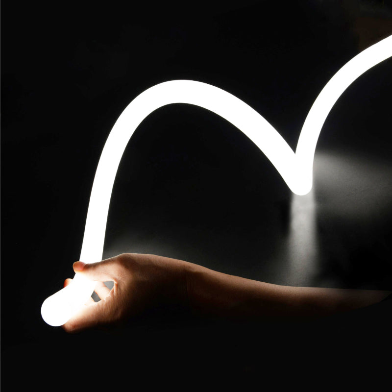 Core SLQ-25 SLINQ 4.4W/ft IP65 24V Flexible 360º Round Neon LED Strip ...