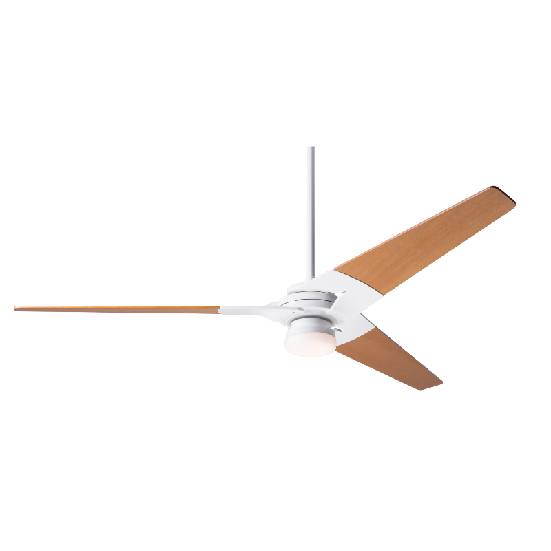 Modern Fan Torsion 62" Ceiling Fan with LED Light Kit, 17W | TOR-BN-62 ...