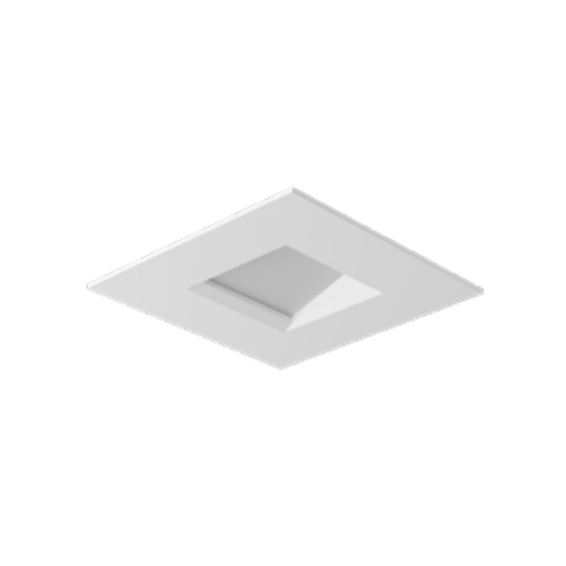 Verse 3" Square Wall Wash Flanged Trim — LBC Lighting