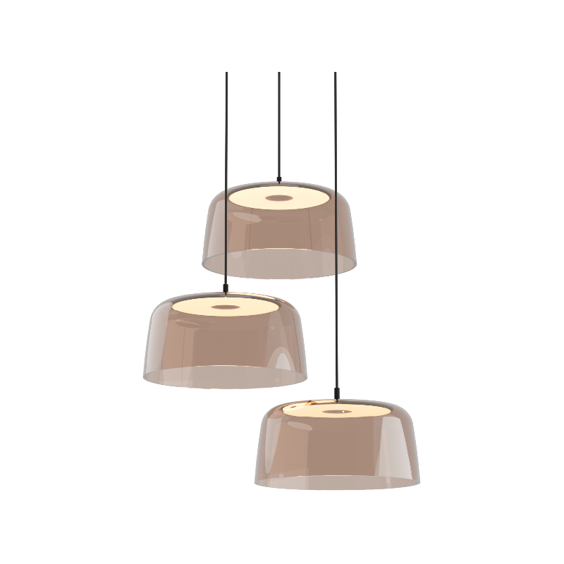 Koncept YUP-C3 Yurei LED Pendant, Plexiglass Shade — LBC Lighting