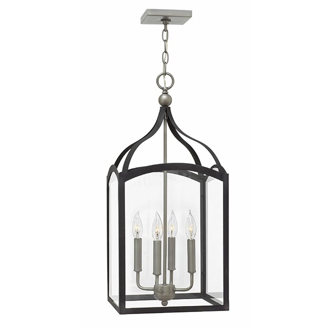 Hinkley 3415 Clarendon 4-lt 12" LED Chandelier — LBC Lighting