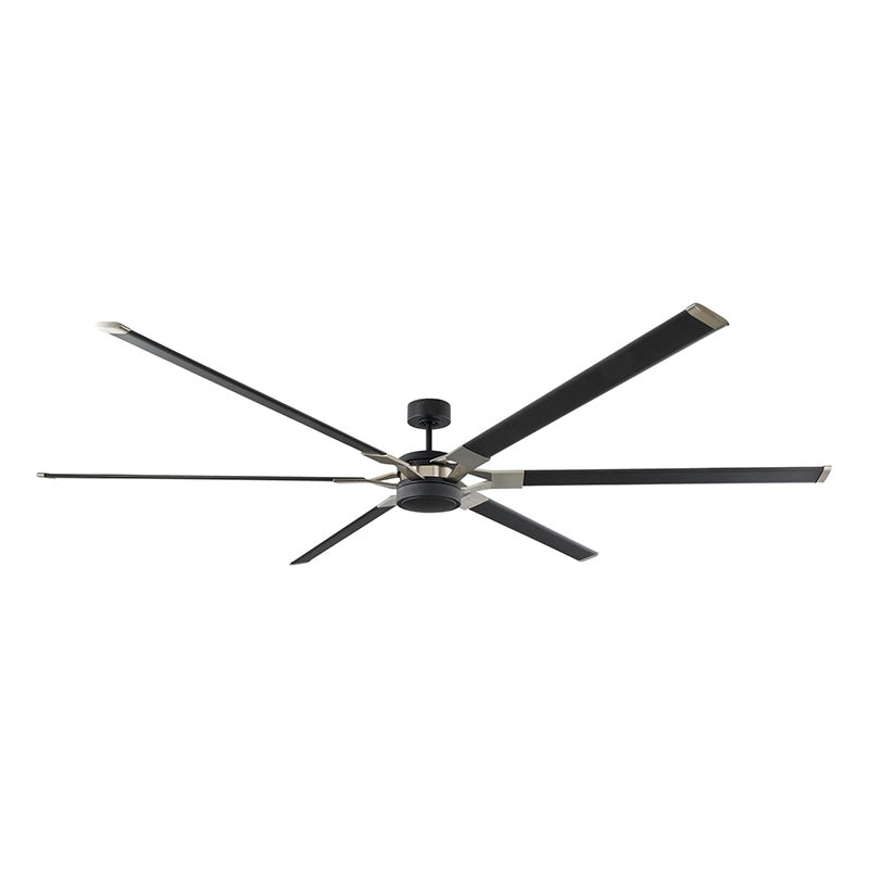 Visual Comfort Loft 96" Ceiling Fan with LED Light Kit | 6LFR96MBKD ...