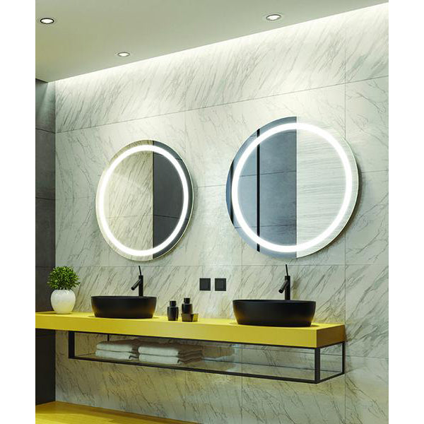 Electric Mirror Eternity 30" Round LED Lighted Mirror | ETE-30 ...