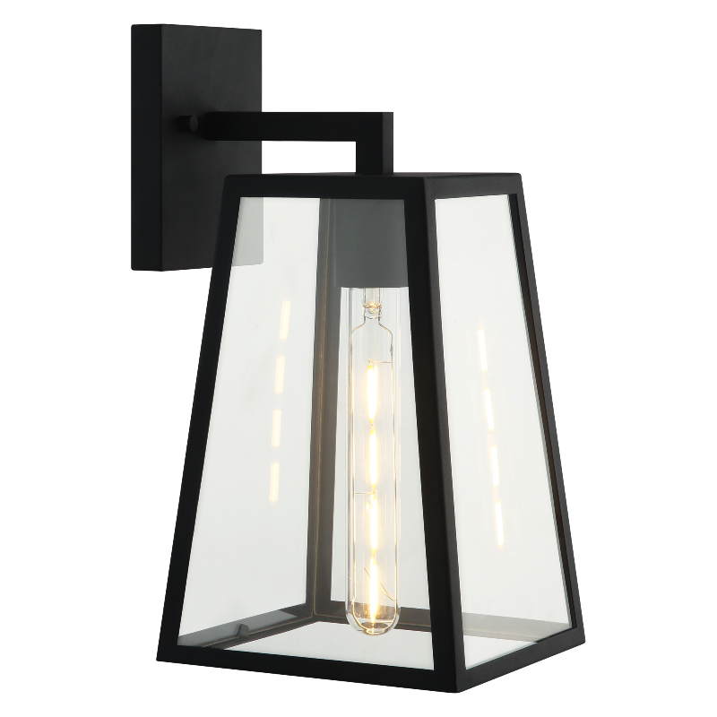 Matteo S11302 Denzil 1-lt 14" Tall Outdoor Wall Sconce | S11302MB ...