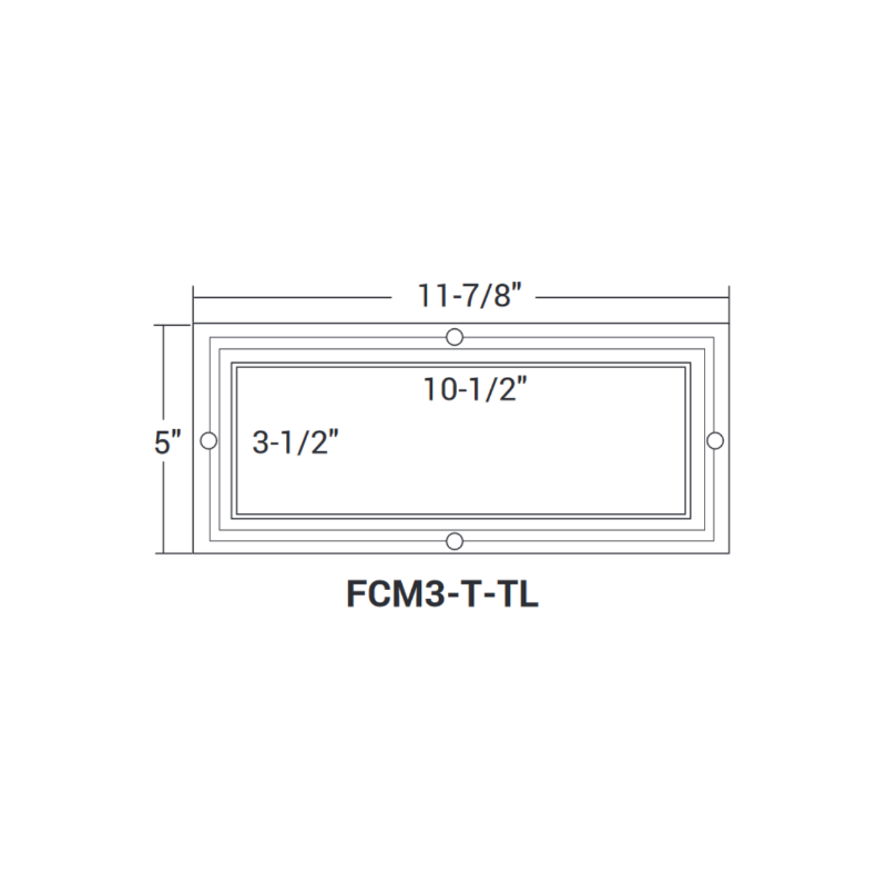 Elite FCM3-T-TL 3 Head Trimless Recessed Mini Multiple Combo LED ...