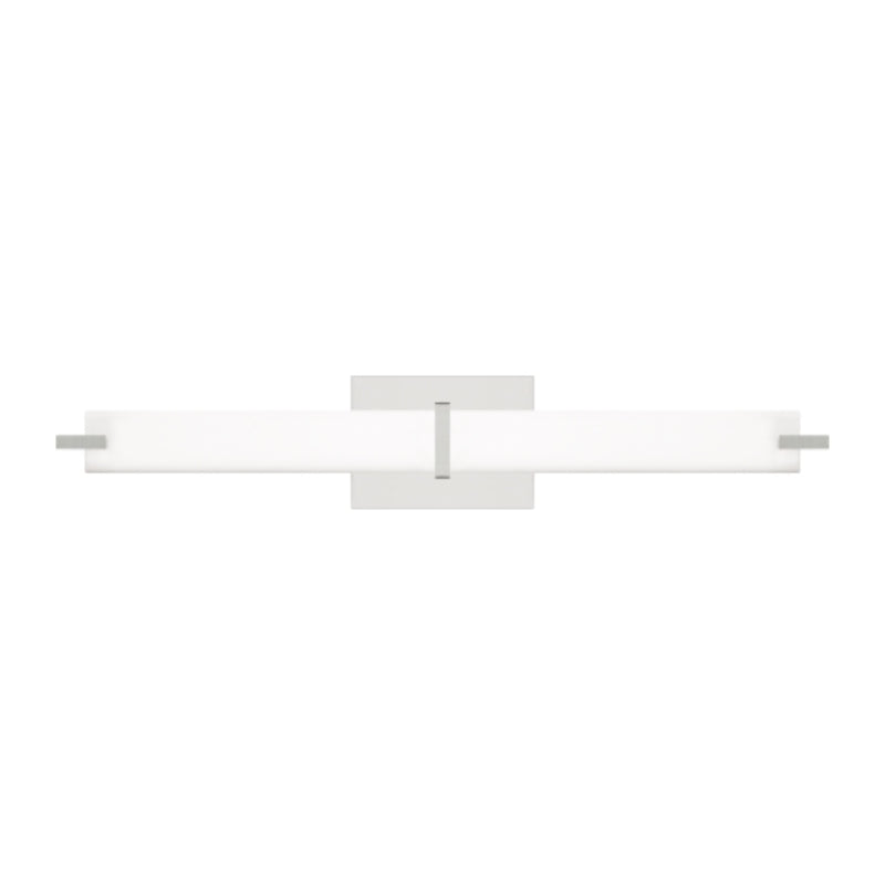 Visual Comfort 700BCMETY Metro 26" LED Bath Bar Light, White Acrylic ...