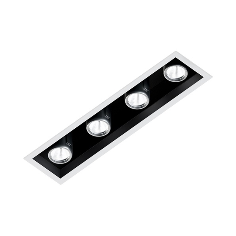 Elite FC4-LED-1000L 4 Head Flanged Recessed Multiple Combo LED ...